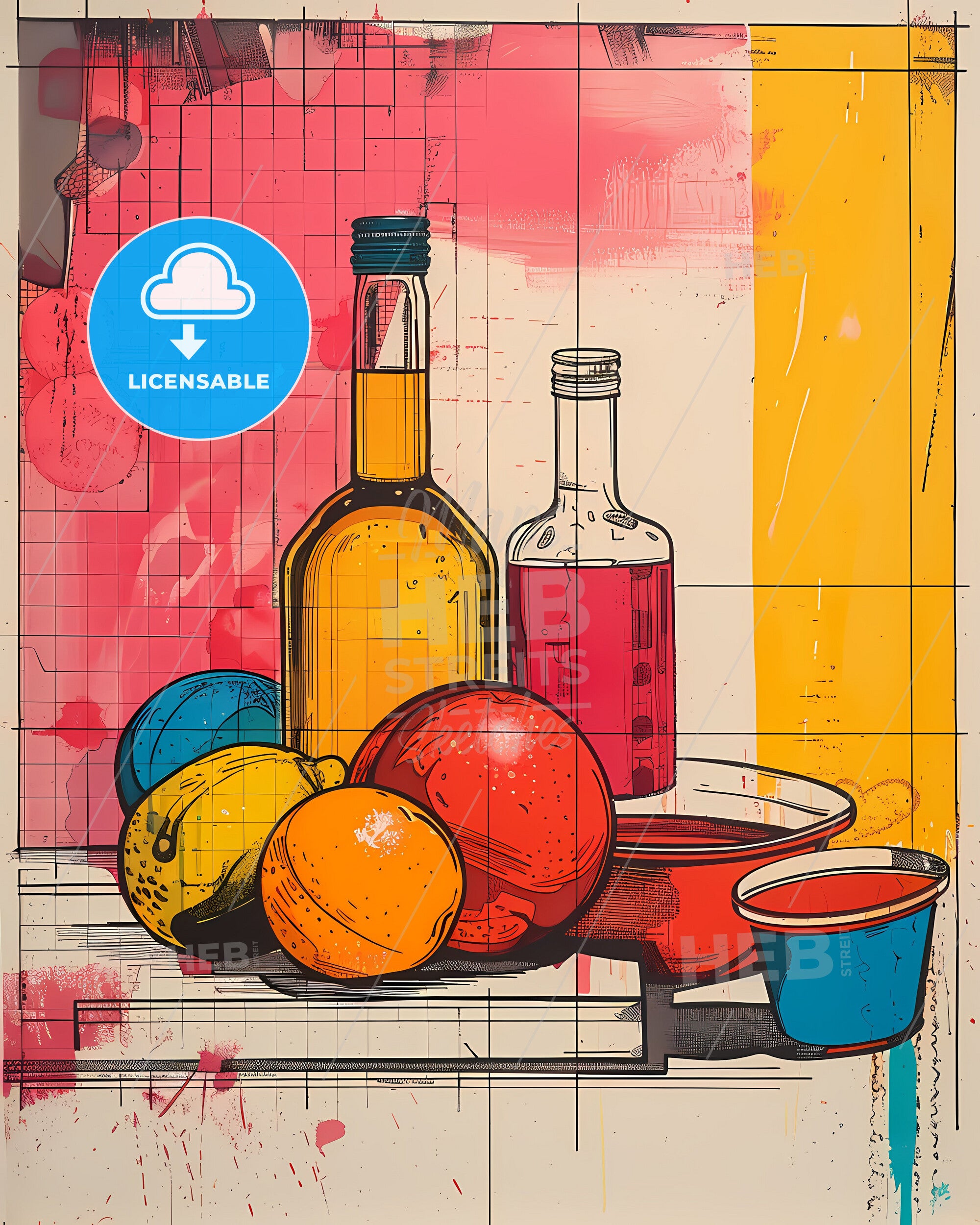 Pop Art Still Life: Fusion Of Classicism, Consumerism, And Playful ...