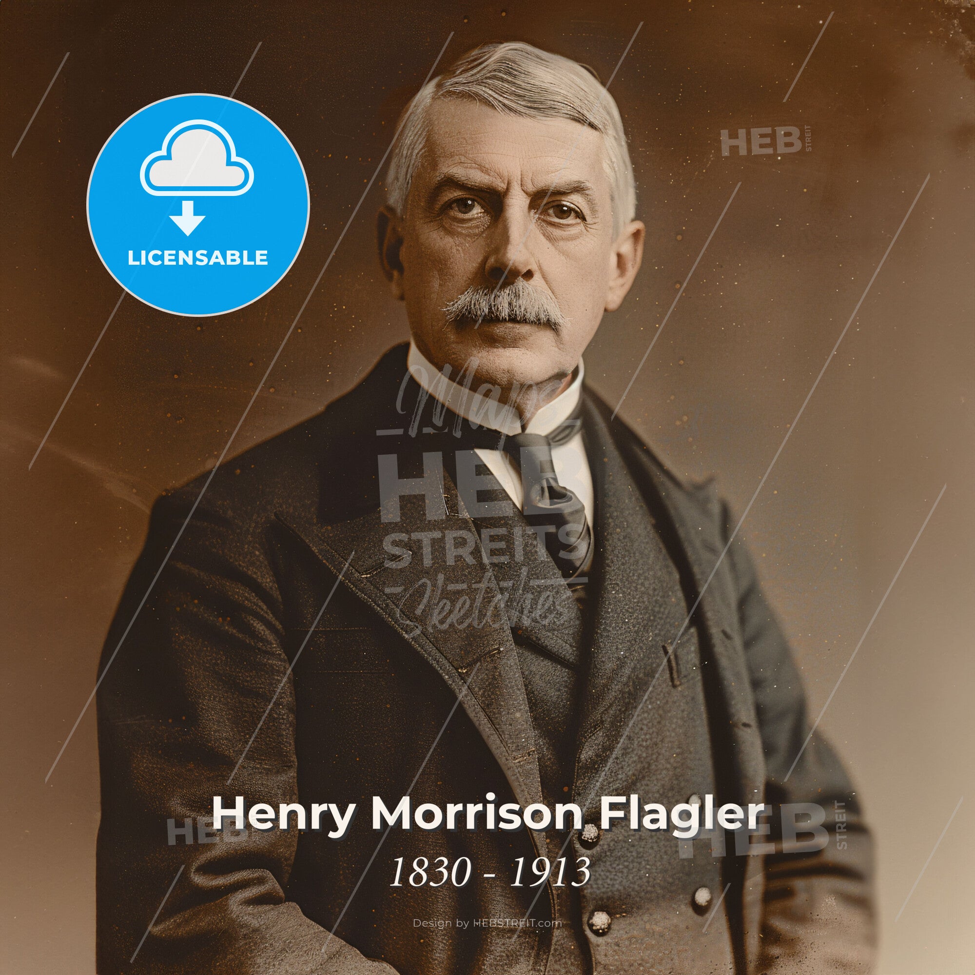 Henry Morrison Flagler, 1830 - 1913, American Industrialist And ...