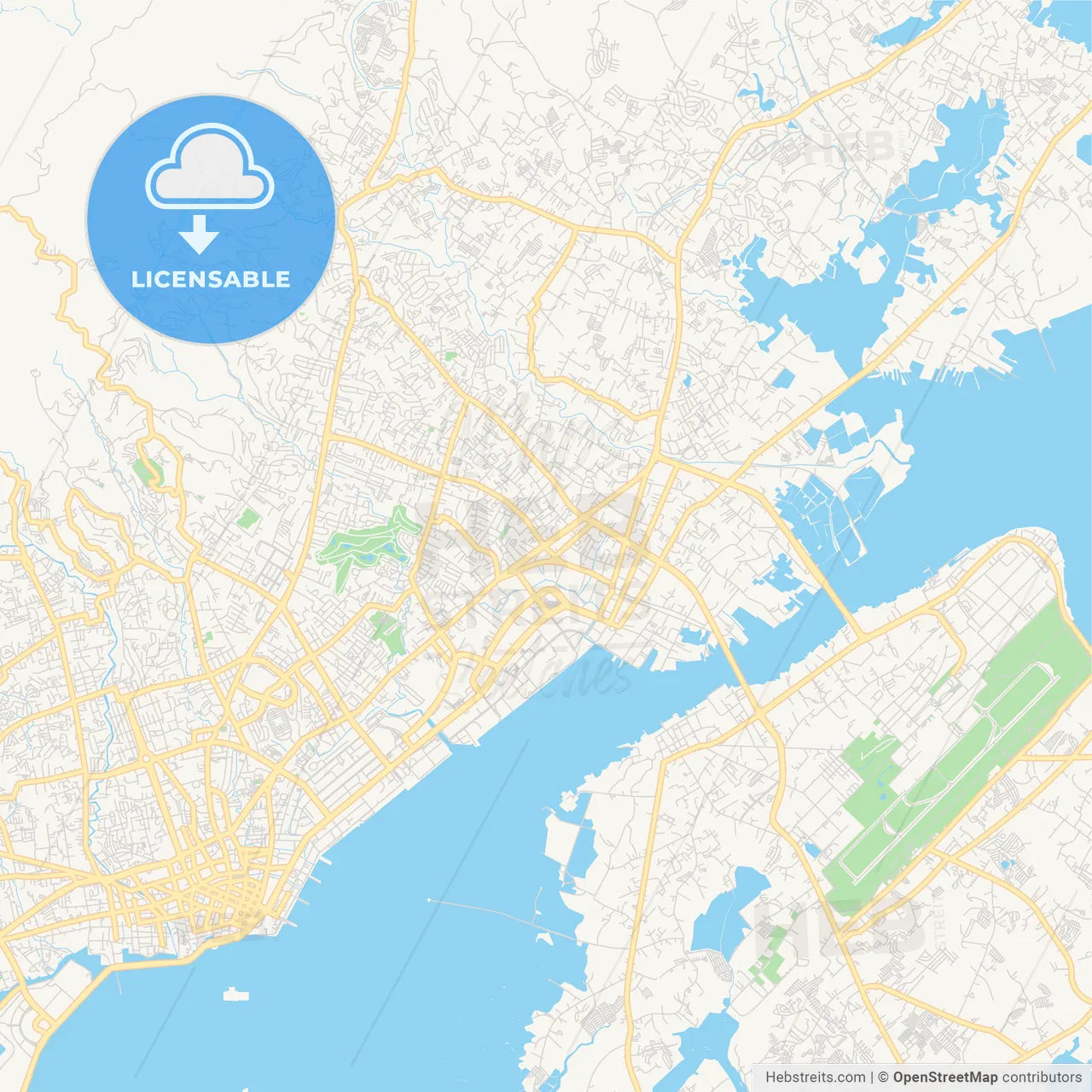 Printable Street Map Of Mandaue, Philippines – HEBSTREITS