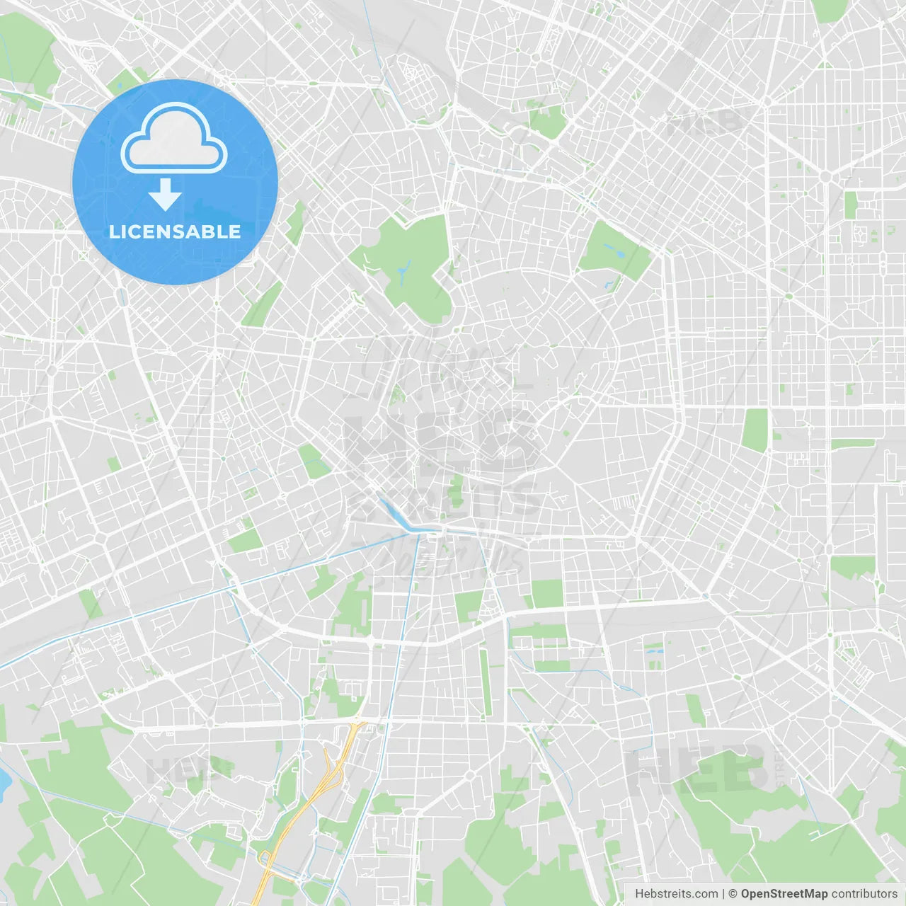 Printable Map Of Milan, Italy – HEBSTREITS