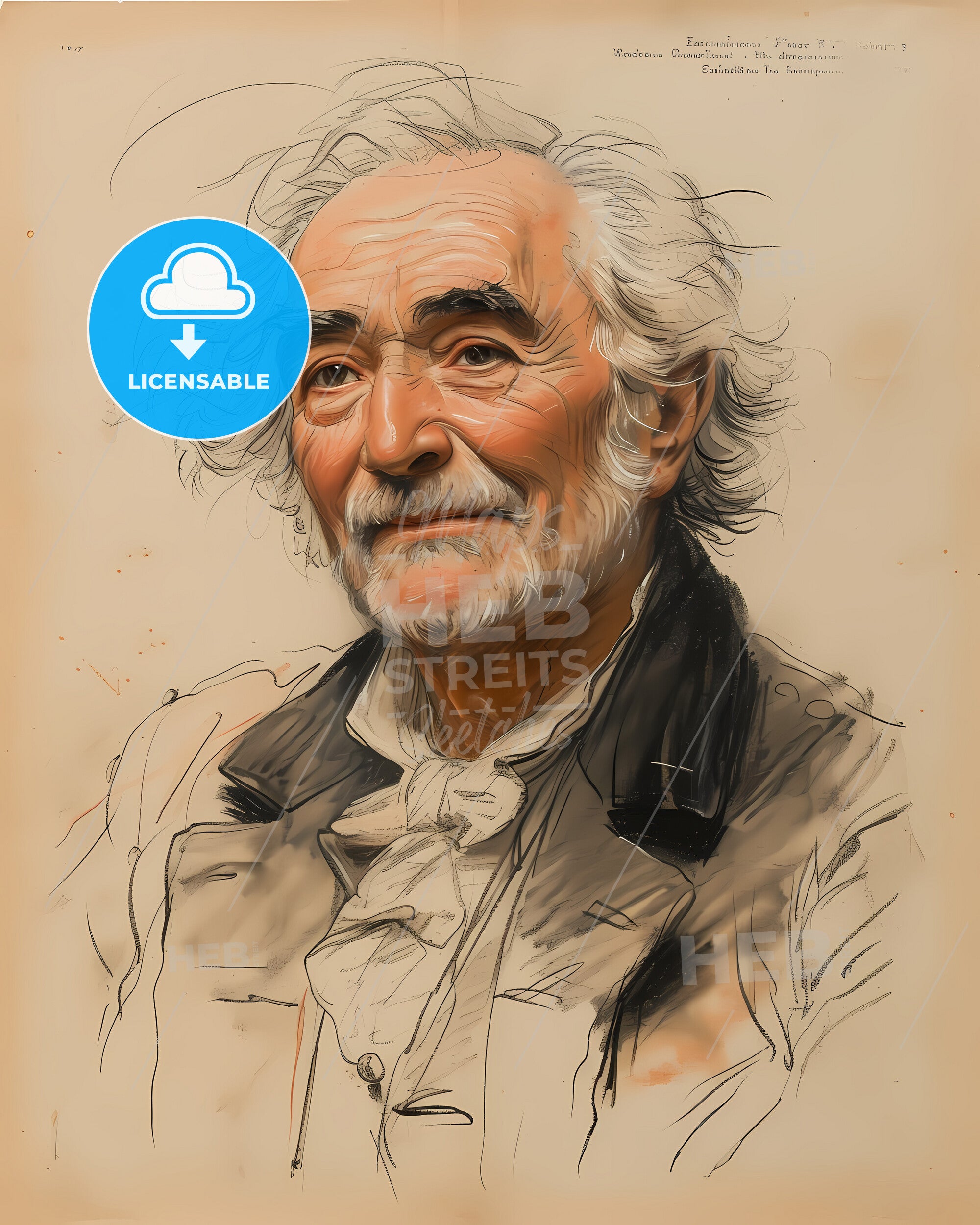 Leonhard Euler 1707 1783 A Drawing Of A Man Hebstreits