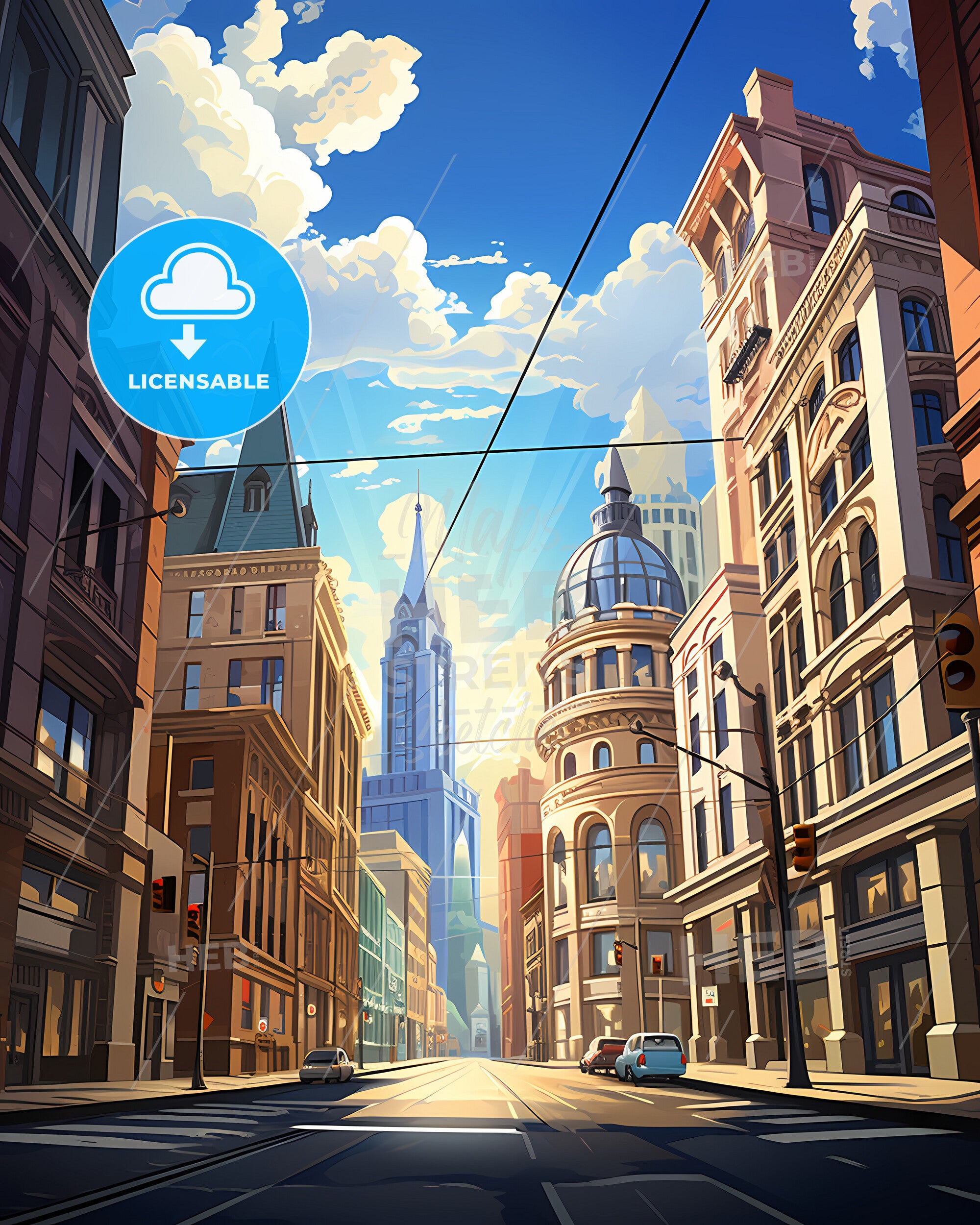 Fishers, Indiana, A Street With Cars And Buildings – HEBSTREITS