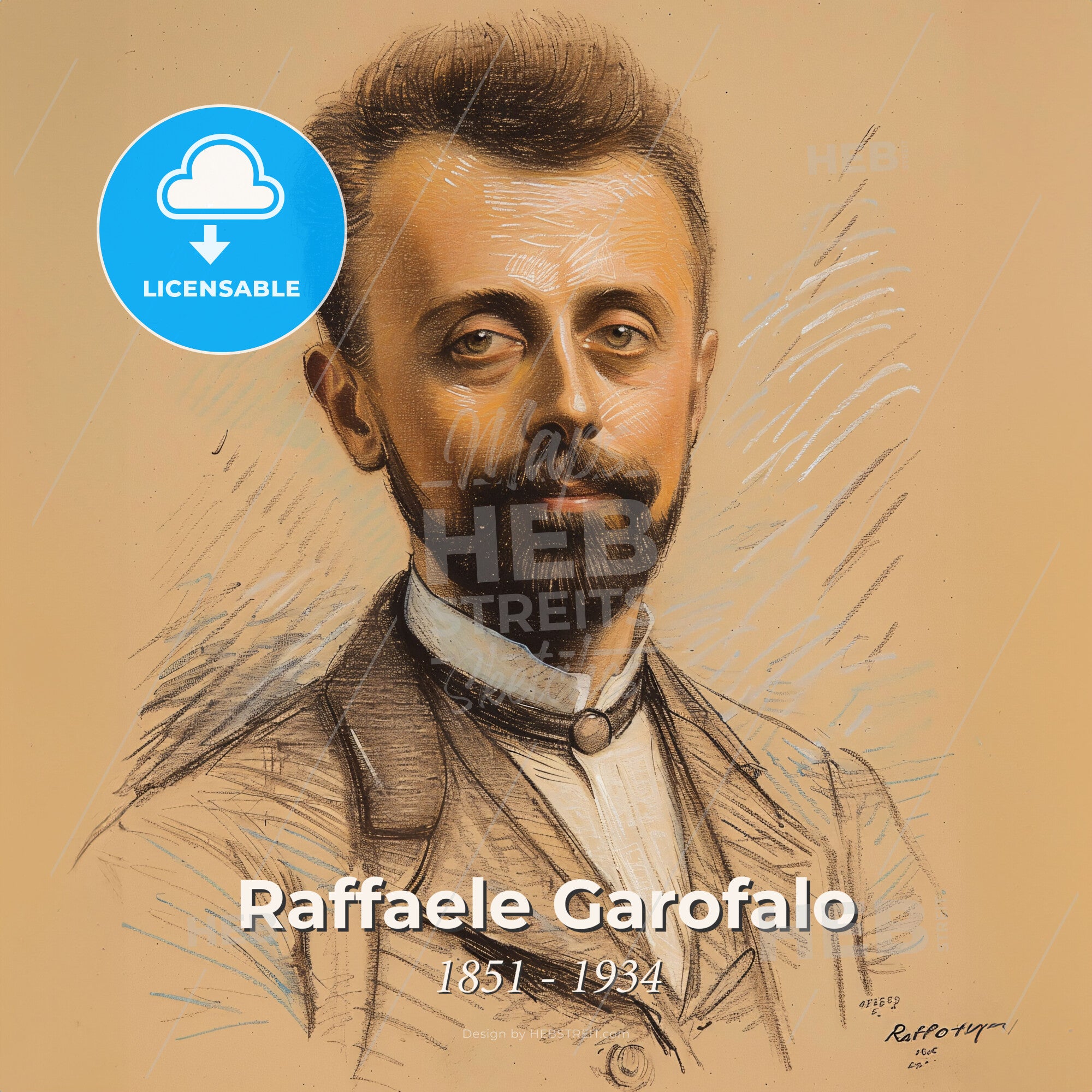 Raffaele Garofalo, 1851 - 1934, Italian Criminologist - A Man With A ...