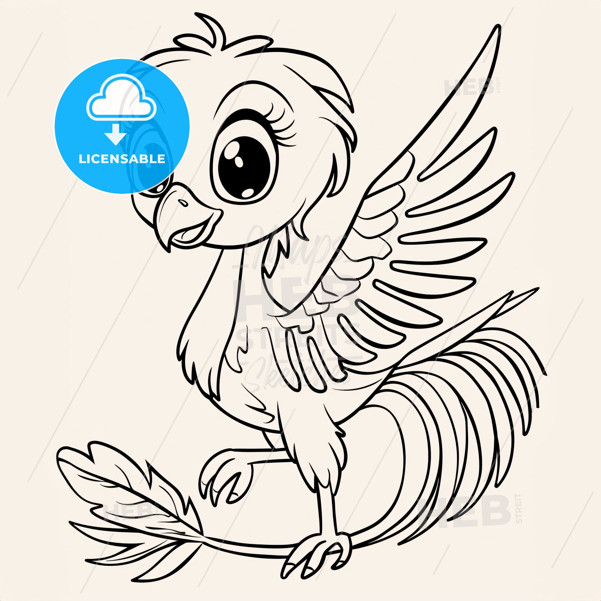 phenoix coloring pages