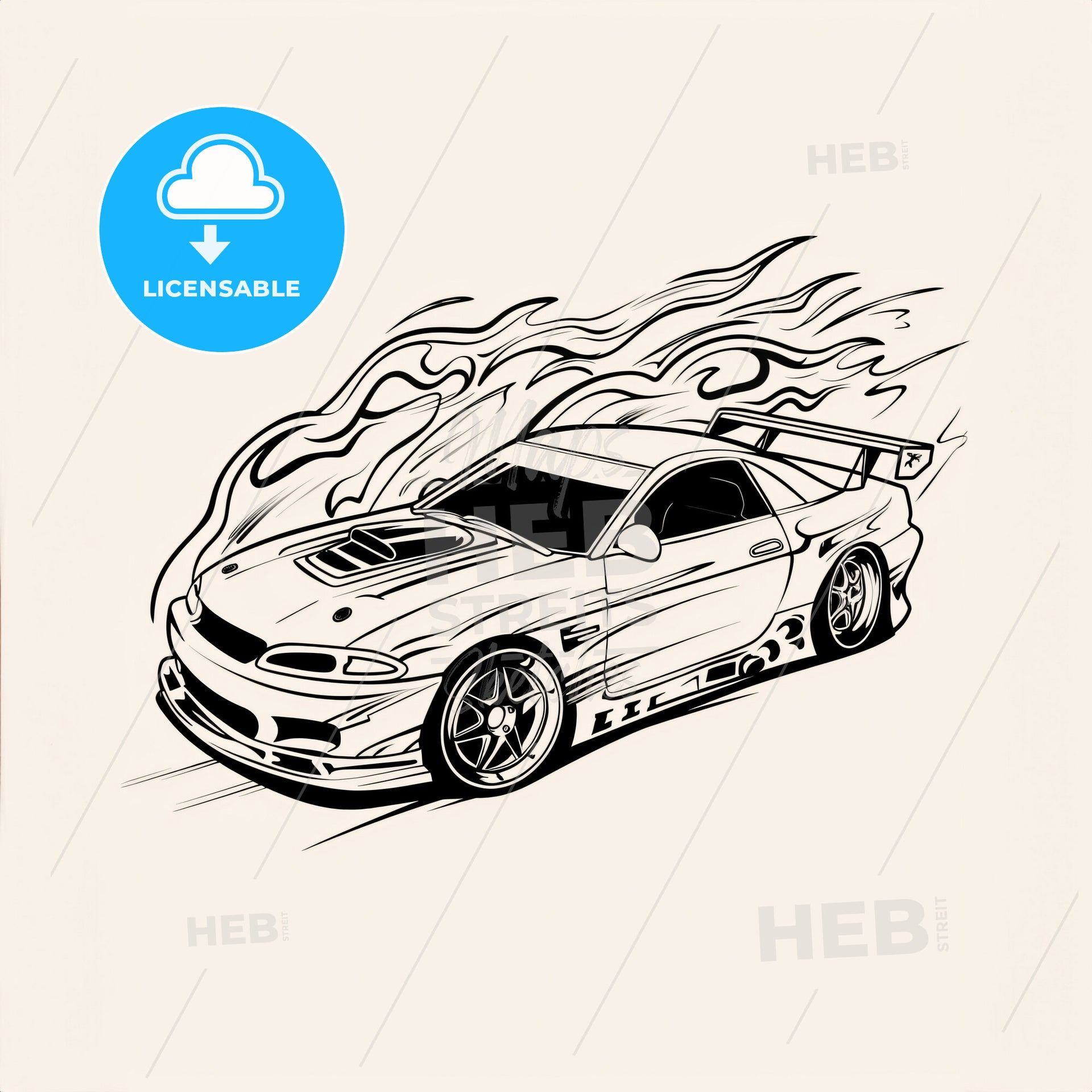 fast and furious supra coloring pages