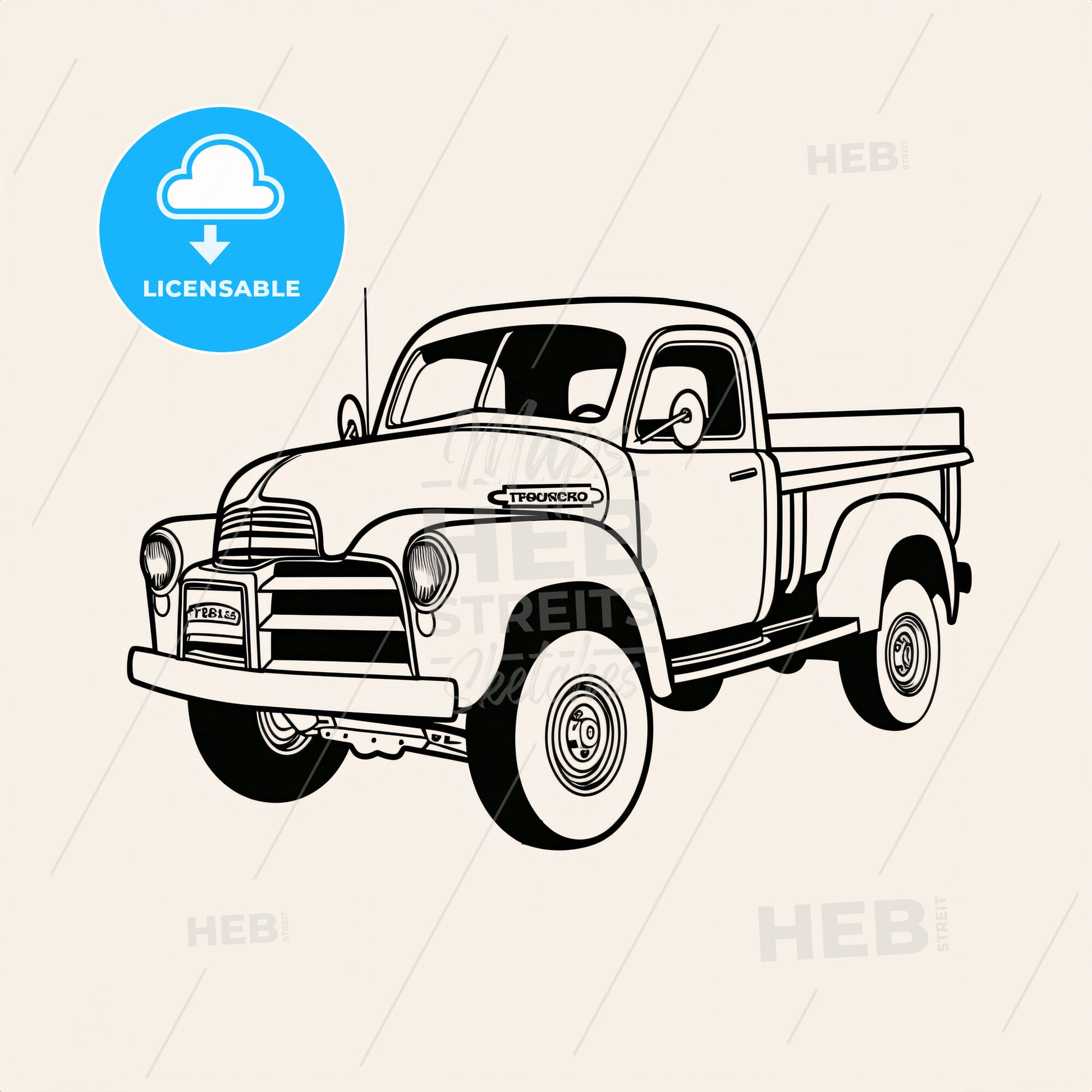 truck 1946 coloring pages