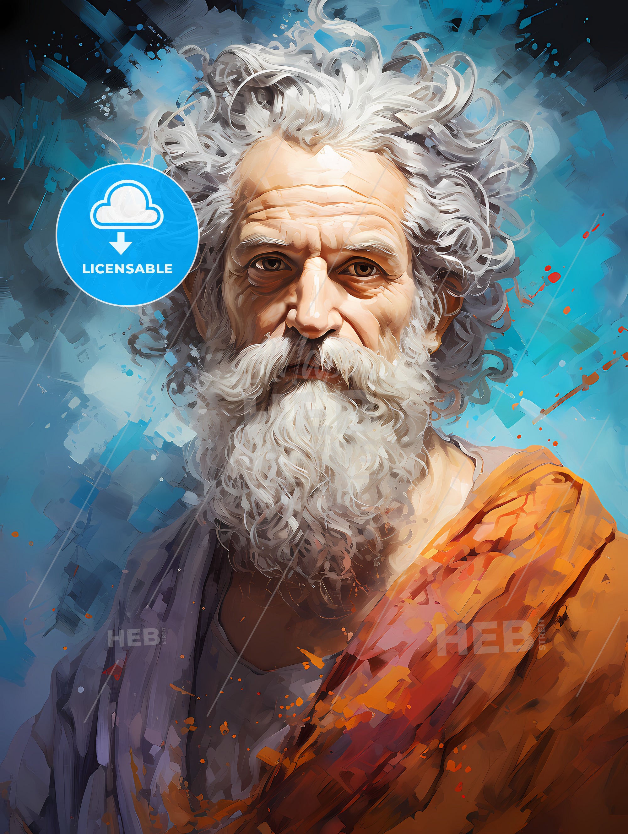 Socrates Greek Philosopher – HEBSTREITS