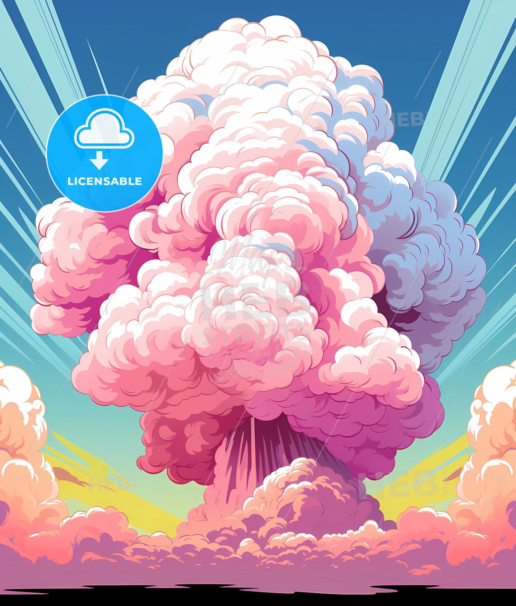 Flaticon Thick Line Cartoon, A Colorful Cloud Of Smoke – HEBSTREITS