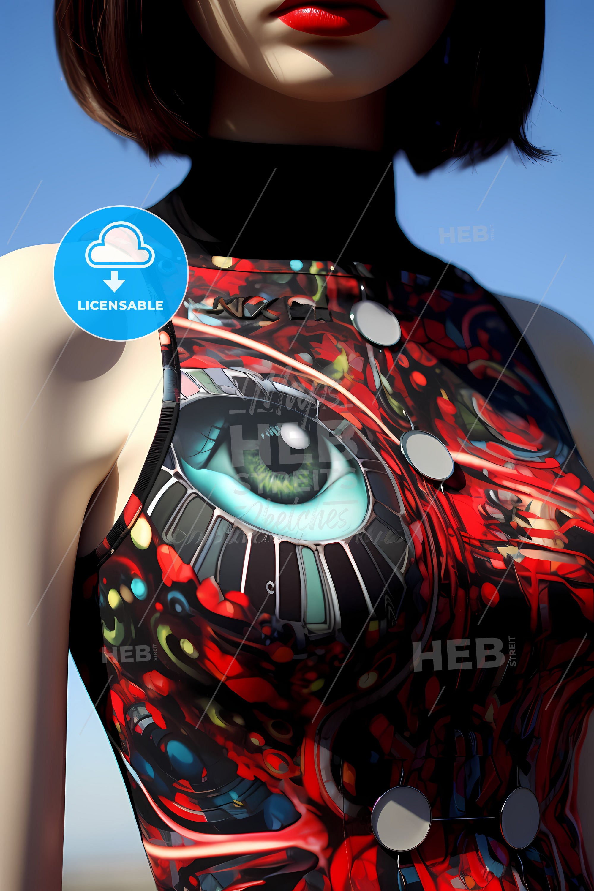 Worms Eye View, A Close Up Of A Woman'S Dress – HEBSTREITS