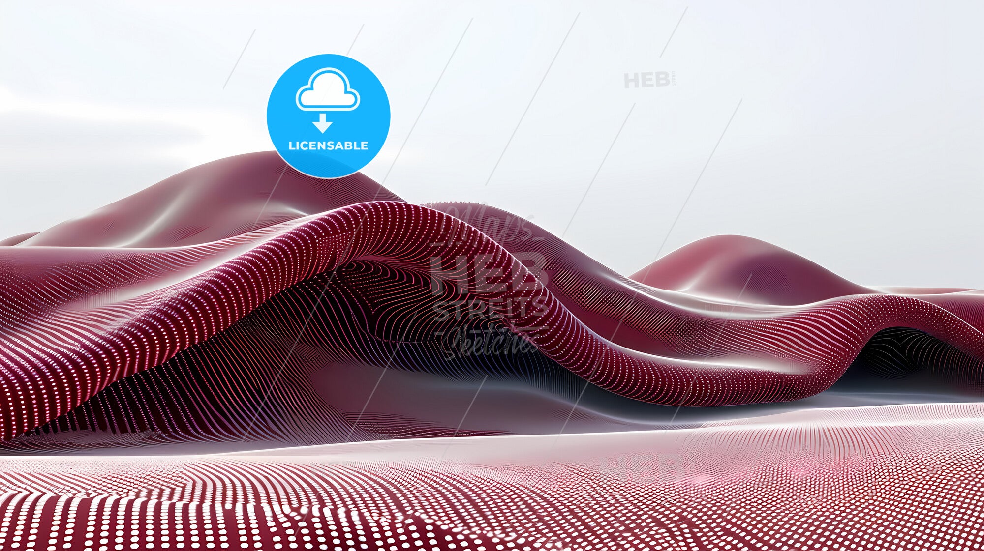 Background, Using One Color In Bright Red, And Using One Geometric Of ...