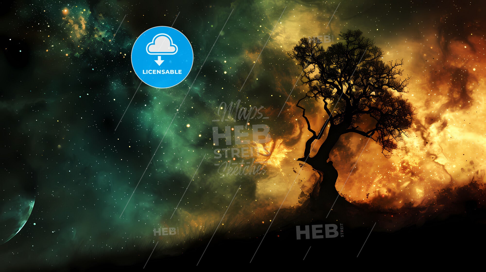 Background, Using One Color In Earthy Tones (Brown, Green, Yellow) - A ...