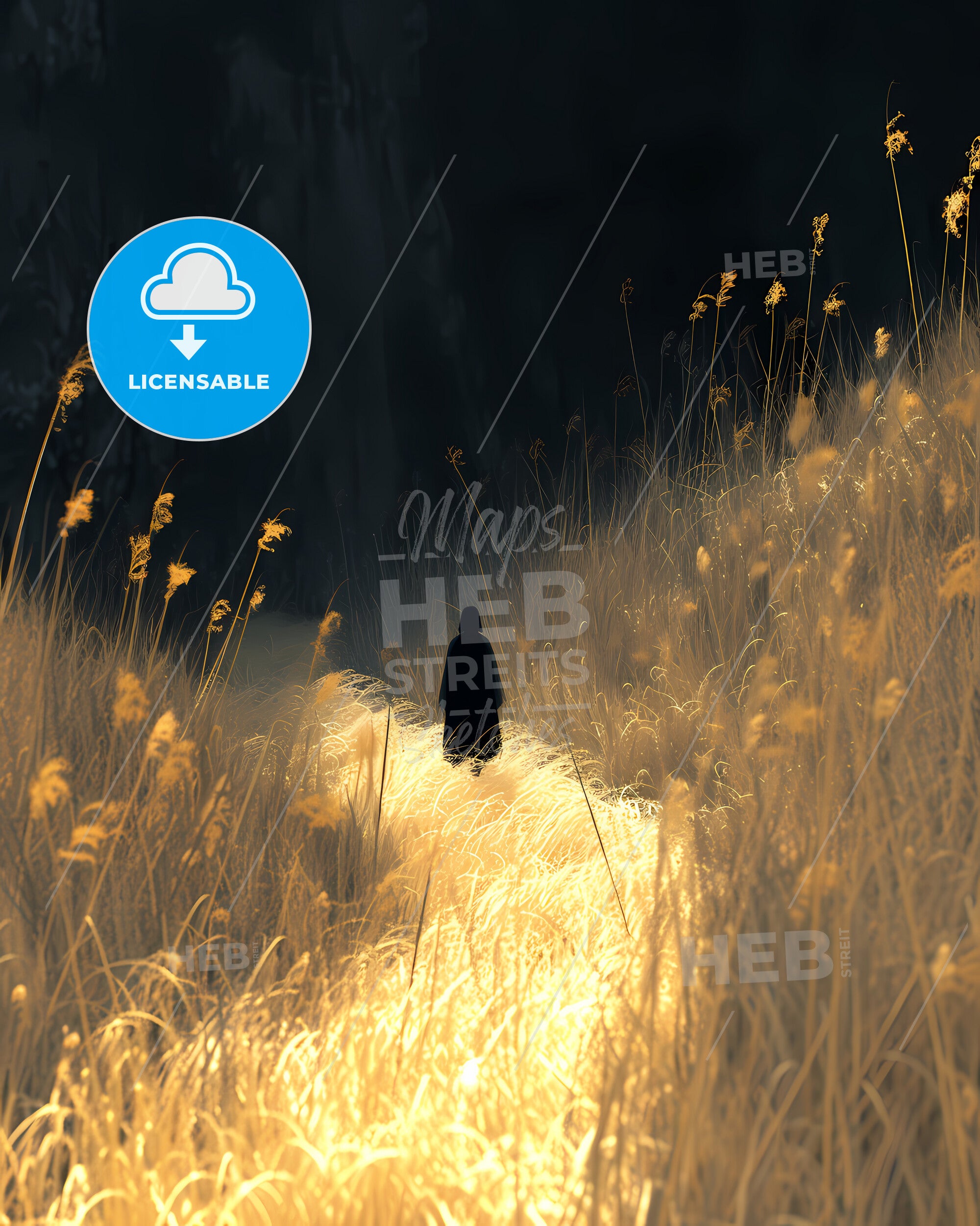 Biblical Illustration Set, Jochebed Put Moses In The Nile, Concept Art ...