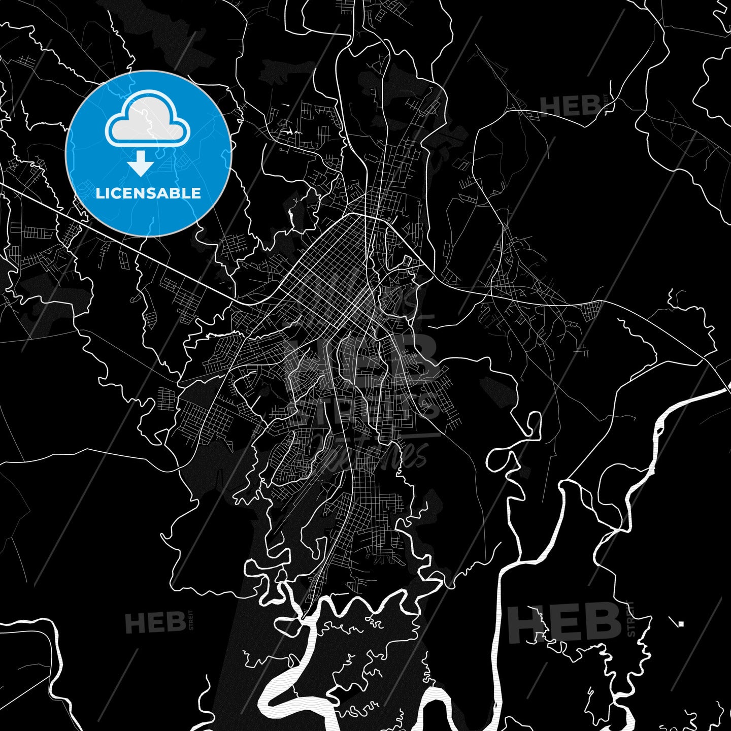 David, Panama Pdf Vector Map Black And White – HEBSTREITS