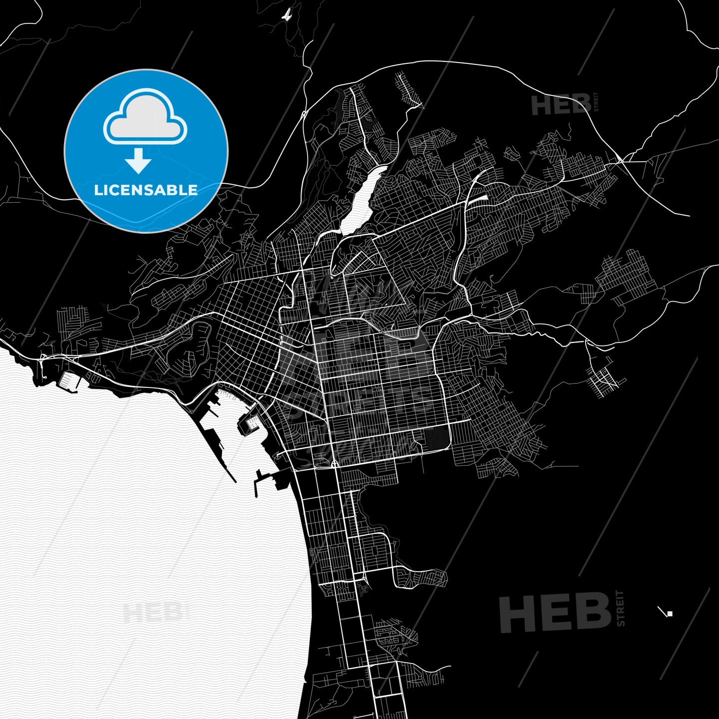 Ensenada Mexico City Map