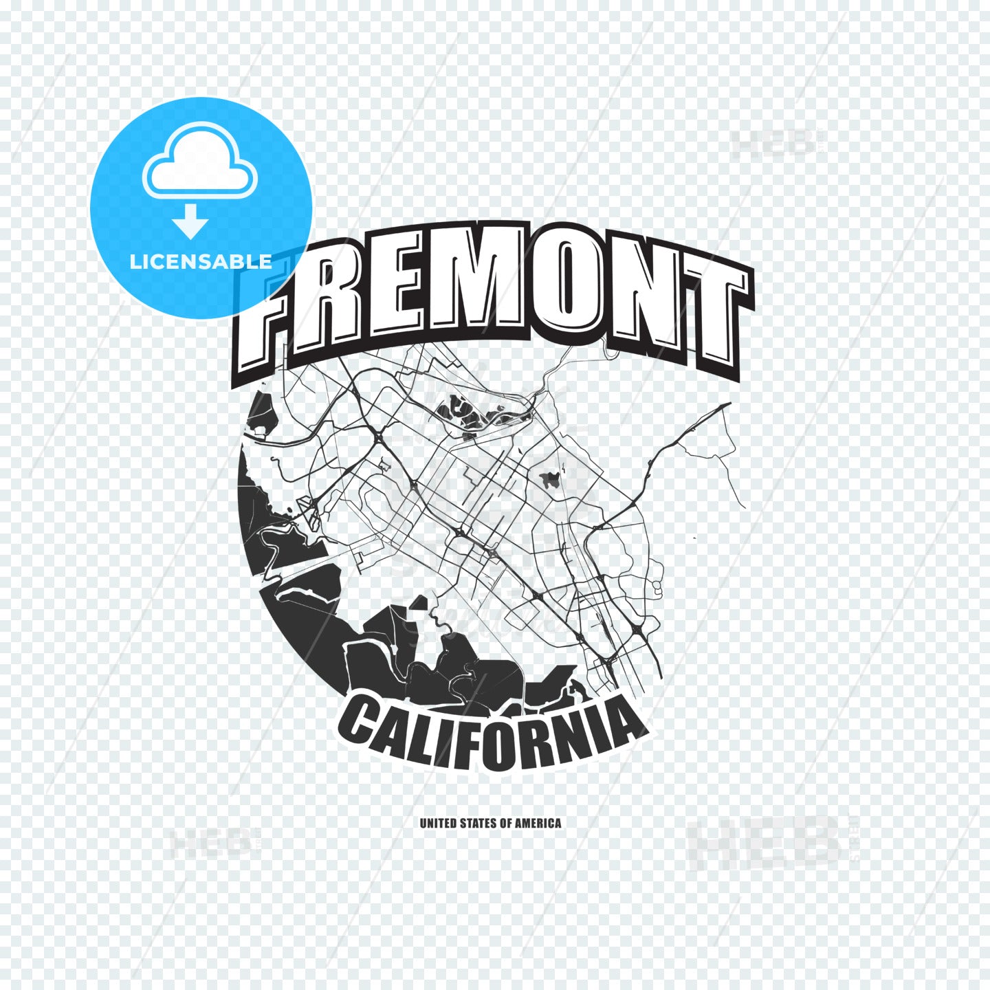 Fremont, California, Logo Artwork – HEBSTREITS