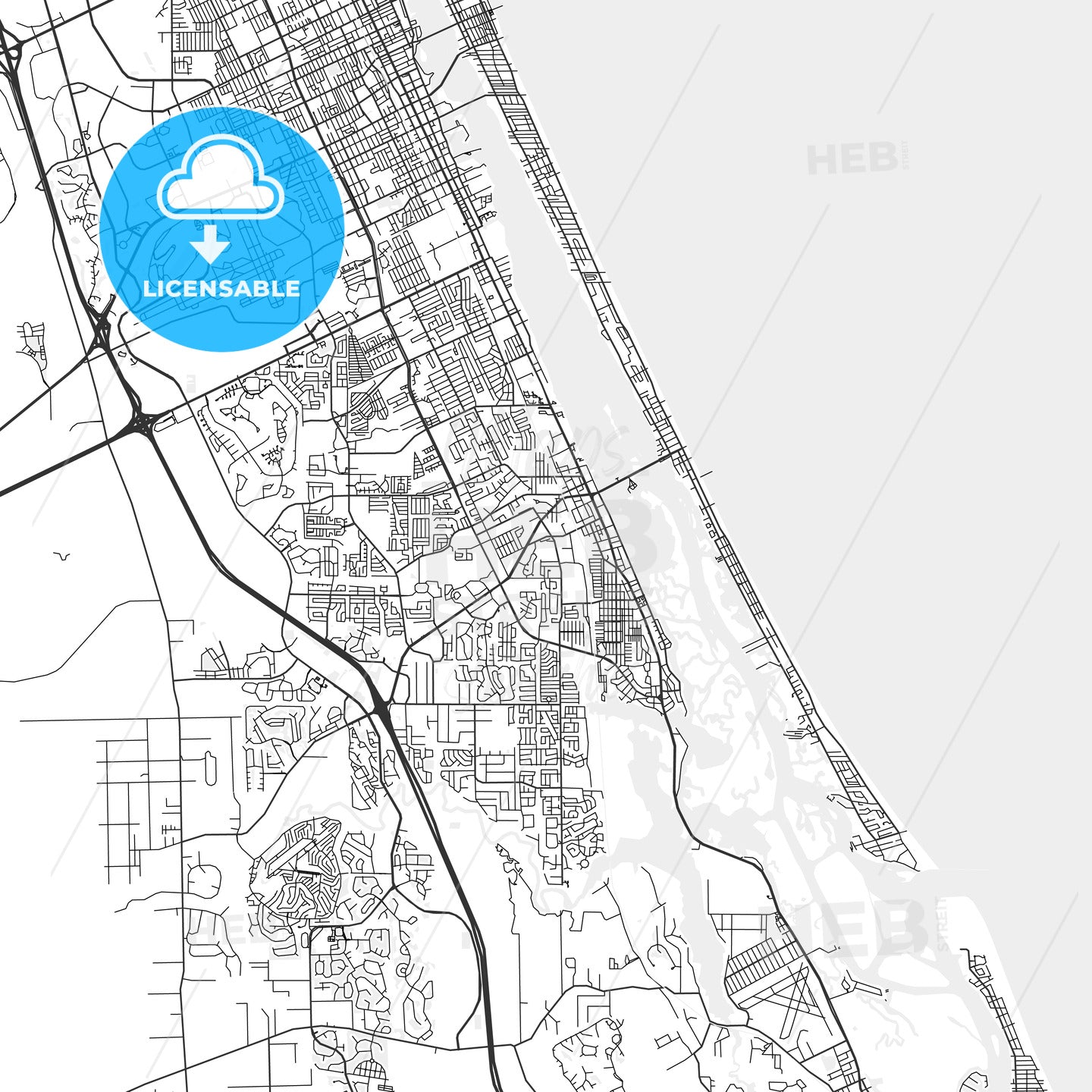 Map Of Port Orange Florida