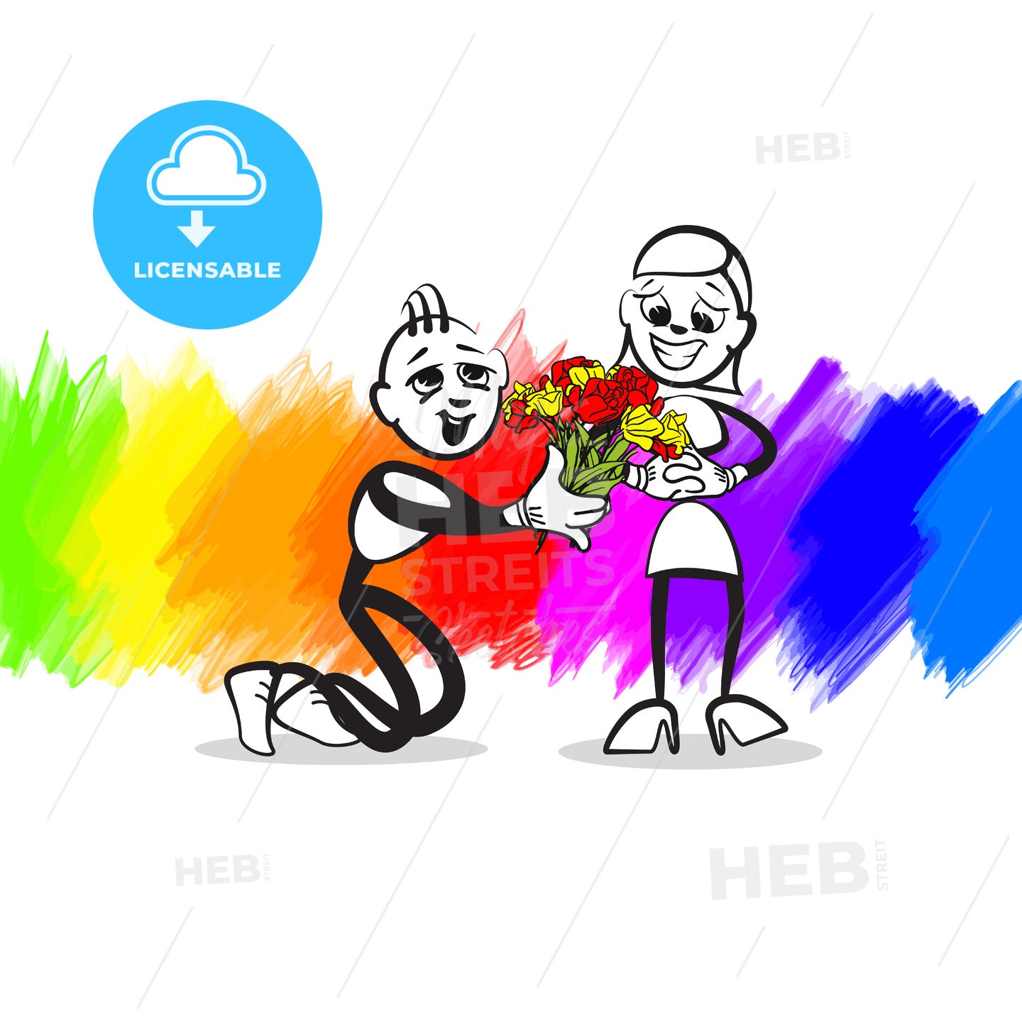 Stick Figure Invitation – HEBSTREITS