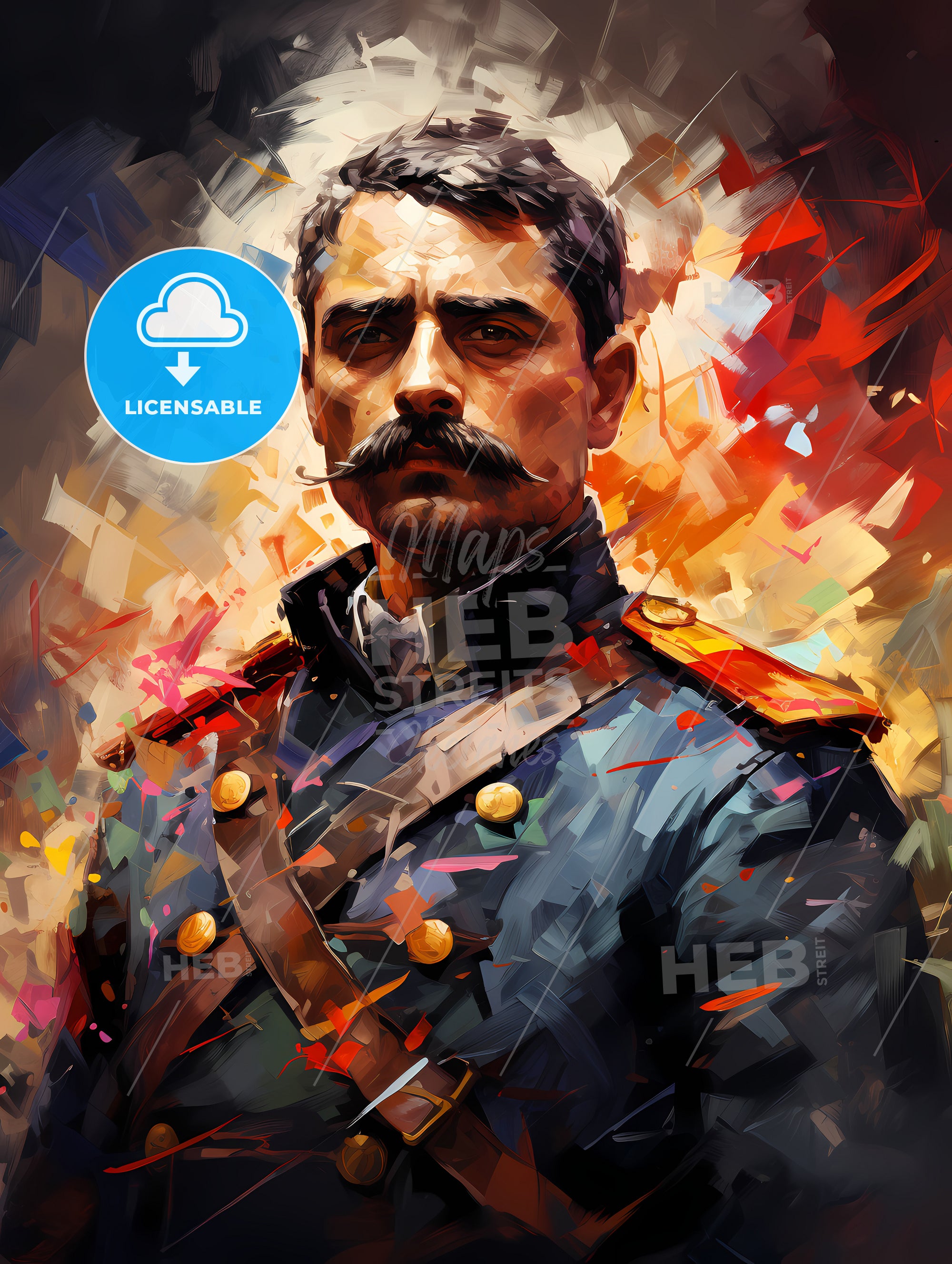 Emiliano Zapata - A Man With A Mustache – HEBSTREITS
